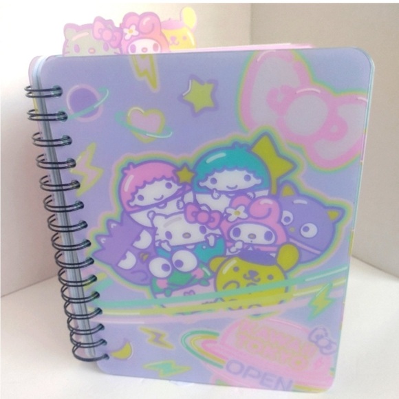 Sanrio | Office | Sanrio Hello Kitty Tabbed Spiral Journal New | Poshmark
